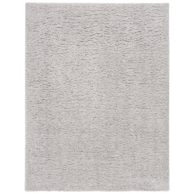 SAFAVIEH Flokati Collection FLK310F Light Grey Rug | eBay