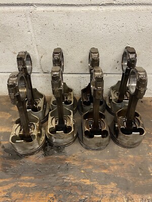 327 Chevy Forged Pistons on Rods TRW 2165 .030 Over | Aftermarket