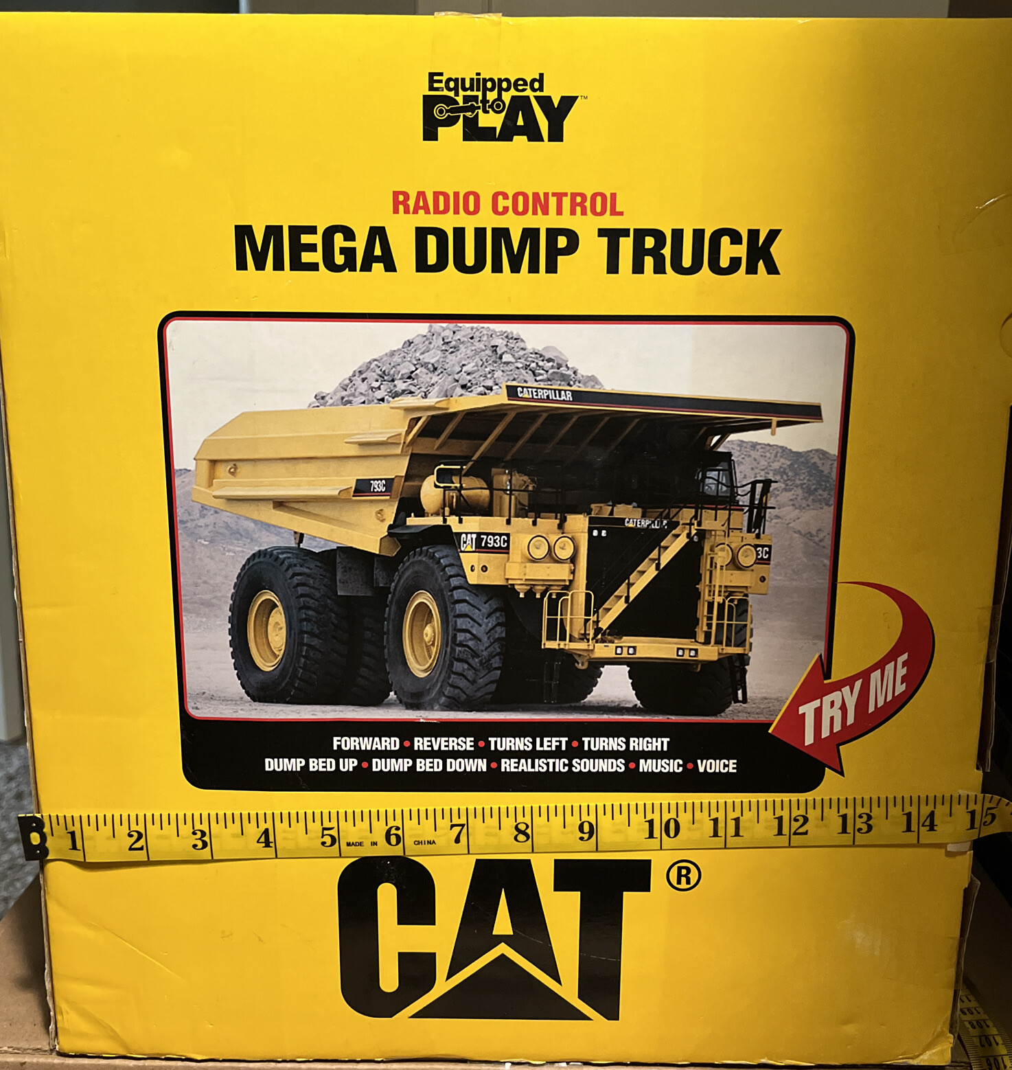 RC CATERPILLAR 789 797 MEGA Mining Quarry dump truck Equipped PLAY ...