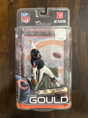Robbie Gould NFL 24 Chicago Bears figure statue Mcfarlane figurine ...
