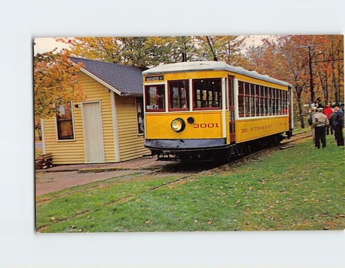 Postcard Trolley Car, Breaktime, Trolley Museum, Warehouse Point ...