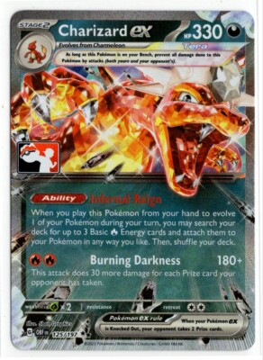 DING/DENT Pokemon Prize Pack 6 Obsidian Flames 125/197 Charizard ex | eBay