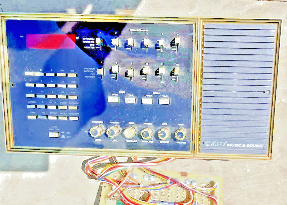 Music and Sound N80 Intercom Master control w.Master Speaker N80 ...
