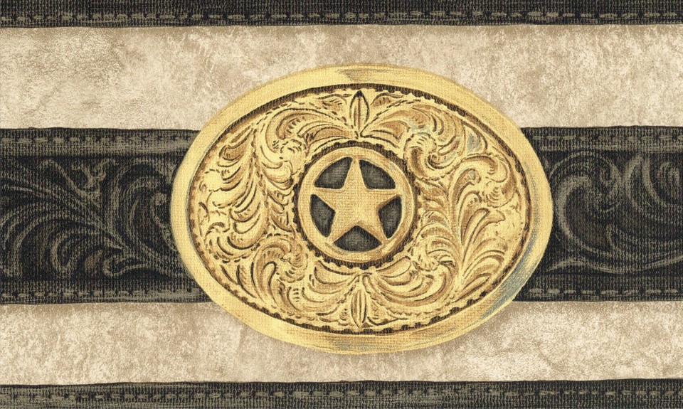 COWBOY COUNTRY 2 BELT BUCKLE 51/4" wide BLACK EDGES YAHOO! Wallpaper ...