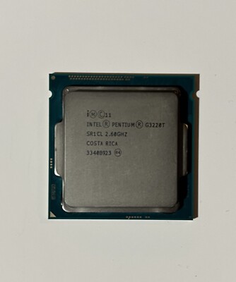 Intel Pentium G3220T Dual-Core 2.60GHz 5GT/s 3MB LGA1150 Desktop Processor SR1CL | eBay