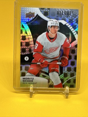 2021-22 Allure Moritz Seider Rookie 1917 NHL Shield SP Holo Exclusive ...