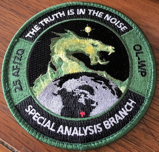 USAF Air Force Wright-Patterson Special Military Intelligence Patch ...