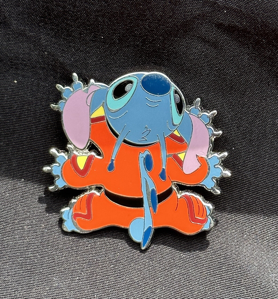 Rare 2008 Disney Pin 60872 Lilo & Stitch Crawling in Red Spacesuit Pin ...