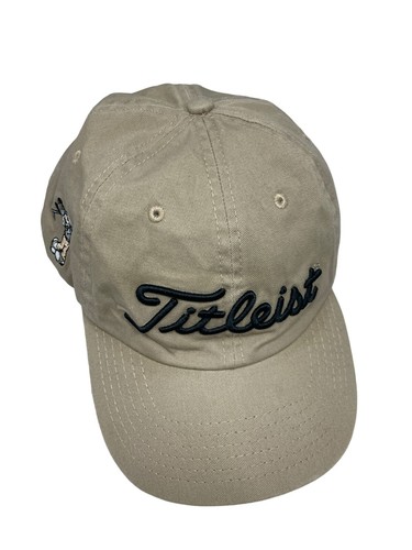 Titleist Disney Adult Unisex Beige Solid Adjustable Golf Cap Hat | eBay