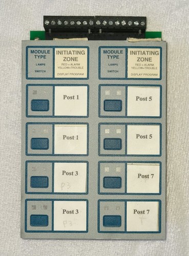 NOTIFIER IZM-8 FIRE ALARM INITIATING ZONE MODULE (Lot of three) | eBay