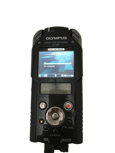 Olympus LS-20M Linear PCM digital handy Recorder Full HD Movie HDMI Audio Black | eBay