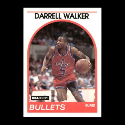 Darrell Walker 1989-90 Hoops Washington Bullets #134 R328G 25 | eBay