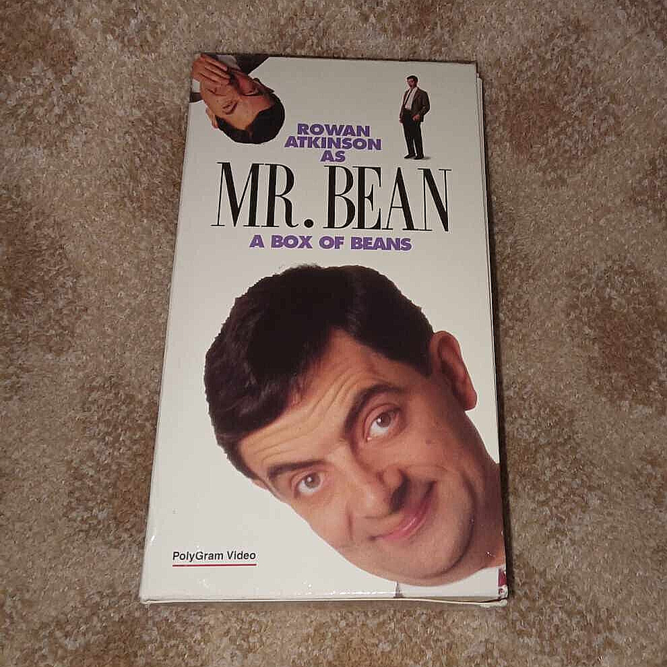 Vintage Mr. Bean "A Box Of Beans" 4 VHS Tapes 1989-1993 | eBay