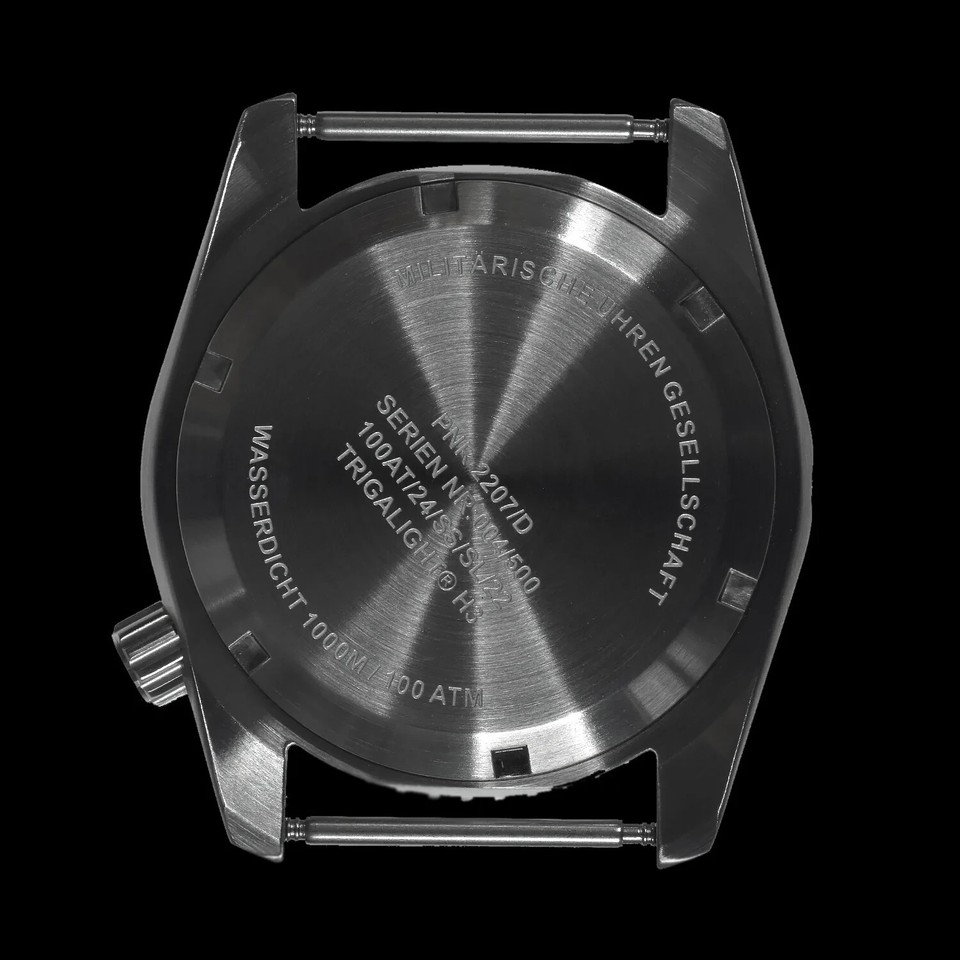 MWC 100atm/3,280ft WR GTLS Military Dive Watch - Helium Valve ...