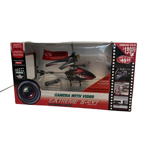 Extreme R/C Remote Control S-CV1 Helicopter BRAND NEW! FREE SHIPPING ...