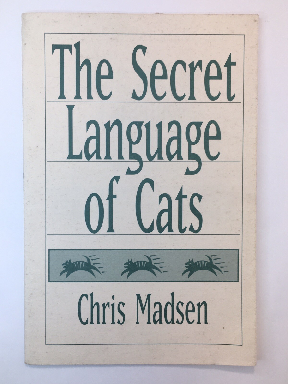 The Secret Language of Cats by Chris Madsen Paperback Booklet 1998 14 ...