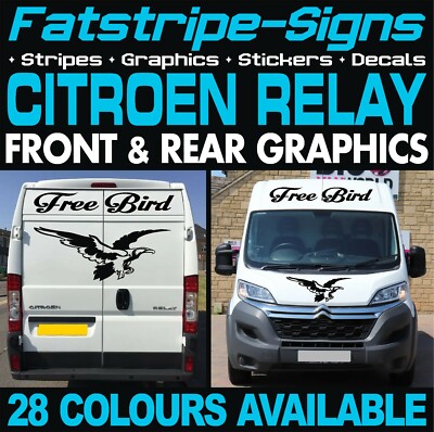 fits Citroen Relay Graphics Stickers Decals Camper Van Motohome LWB ...