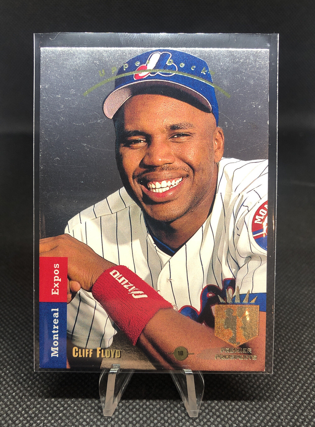 1993 SP Baseball Foil Rookie Card #277 Cliff Floyd RC Montreal Expos NM ...