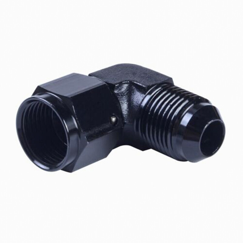 1-2PC AN16 Female to 16AN Male 90 Degree Flare Swivel Hose Fitting ...
