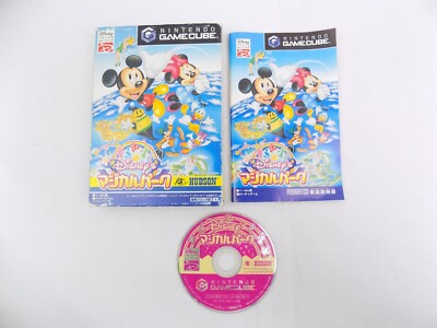 Mint Disc Nintendo Gamecube Disney's Magical Park - Inc Manual NTSC-J ...