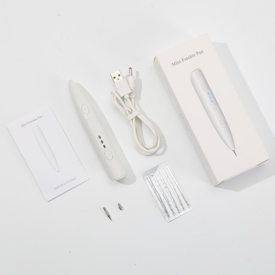 USB Mini Laser Pen Mole Removal Age Spot Remover Skin Wart Tattoo ...