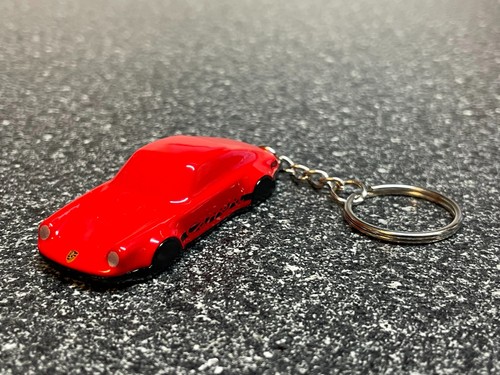 Fits Porsche 911 Carrera Red Keychain Hot Wheels Car Custom | eBay