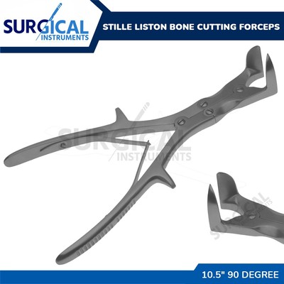 Stille Liston Bone Cutting Forceps 10.5" 90 Degree Curved Orthopedic ...
