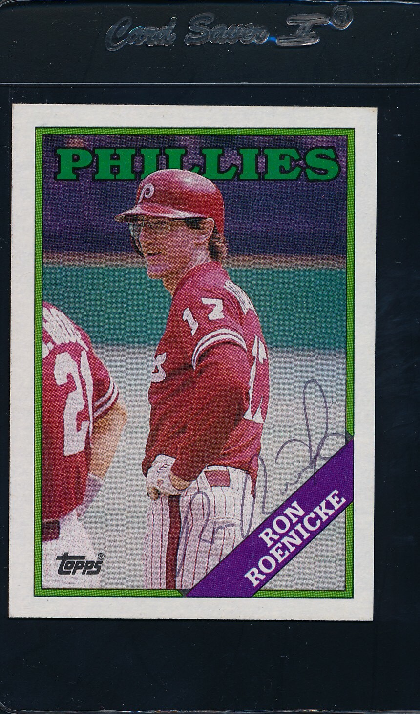 1988 Topps #783 Ron Roenicke Phillies Signed Auto *19579 | eBay
