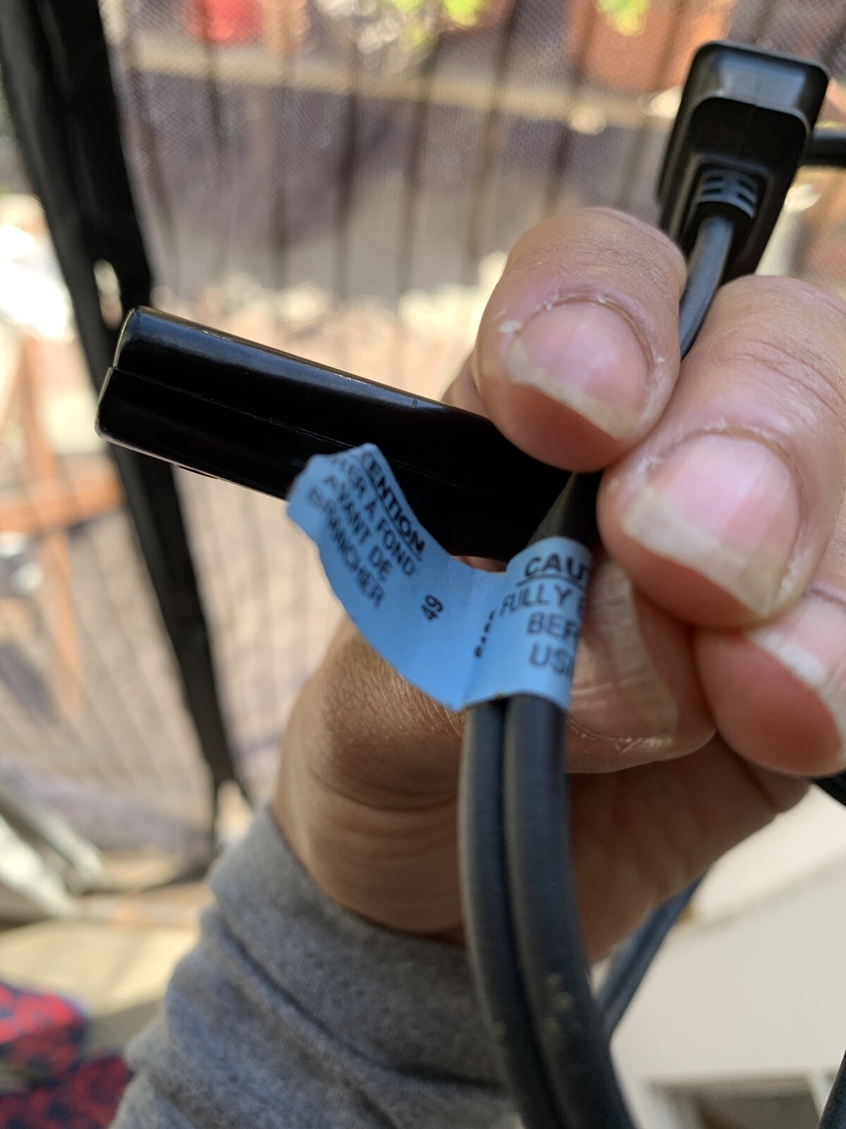 Cordon Amovible Cord Type HPN Heater Cord 10Amp 125V LT13241 Prong ...