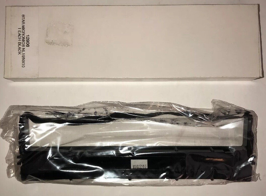 Ink Ribbon Replacement For Star Micronics NL10/NX 10 Blk By Porelon ...