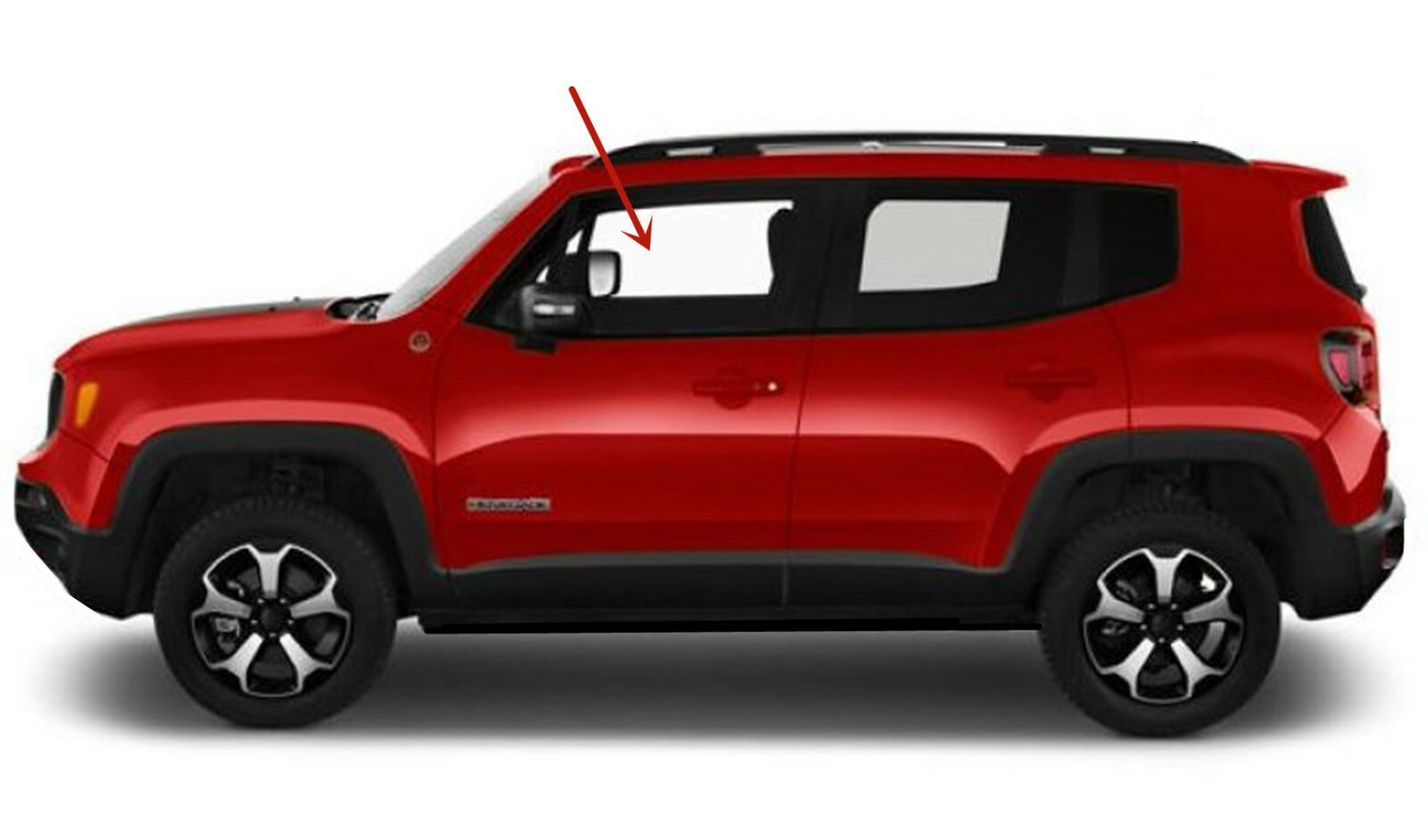 Fits 2015-2023 Jeep Renegade Driver Left Side Front Door Window Glass ...
