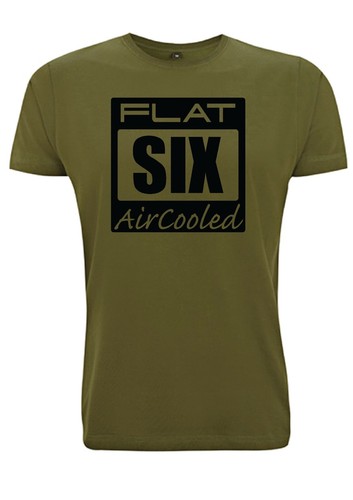 Flat Six Air Cooled T Shirt Classic Sports Car Pistons Boxer Engine 6 ...