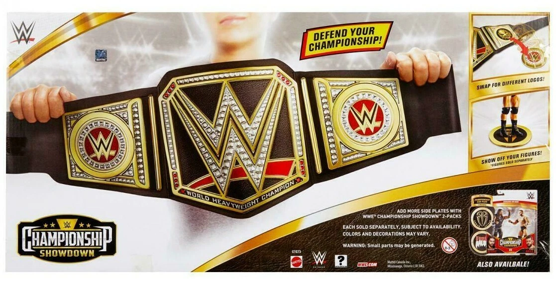 Wwe Championship Side Plates