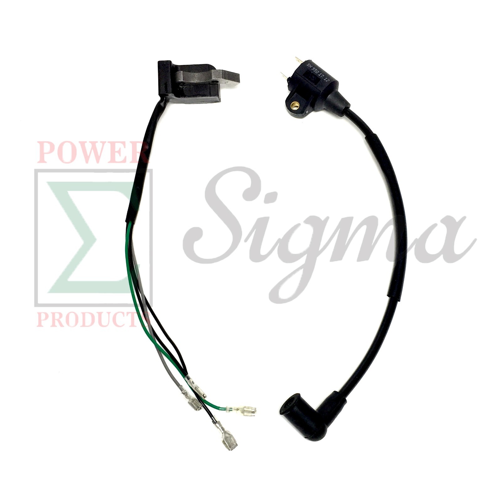 Magneto Ignition Coil For Pulsar PG1202S 72CC 900 1200W 2-Stroke 2HP ...