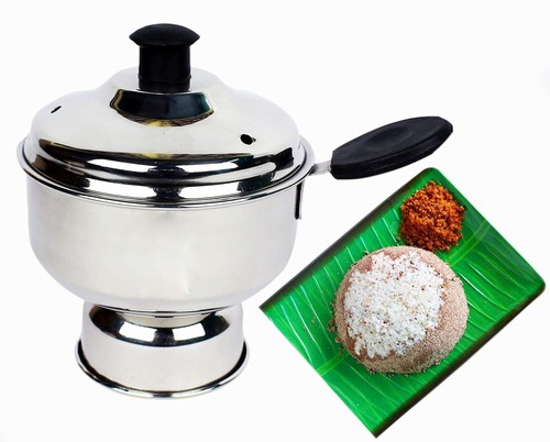 Stainless Steel Chiratta Puttu Maker Use with Pressure Cooker, Pack of ...