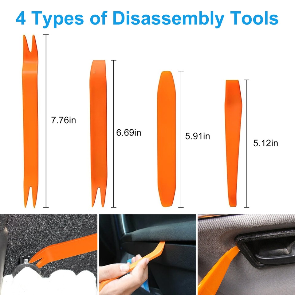 274pcs Mixed Car Door Lock Rod Clips Fasteners Retainers Rivets ...