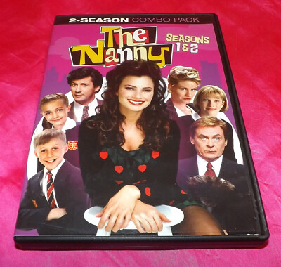 🌈 THE NANNY The Complete First 1 One & Second 2 Two Season DVD 2014 ...