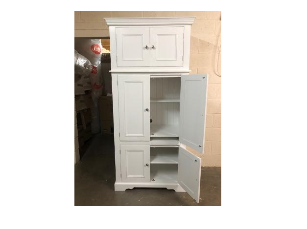 RUTLAND PAINTED HIDEAWAY COMPUTER CUPBOARD- BESPOKE AVAILABLE- F&B ...