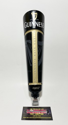 Guinness Draught Irish Stout Harp Logo Beer Tap Handle 11.5” Tall ...