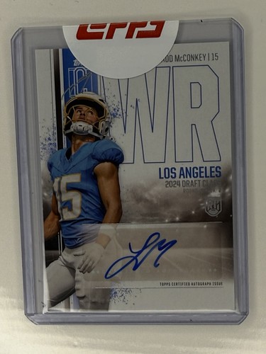 LADD McCONKEY 2024 Topps Signature Class Rookie Class VARIATION AUTO RC ...