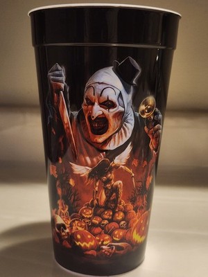Terrifier Art The Clown Collectible Plastic Cup Horror Halloween | eBay