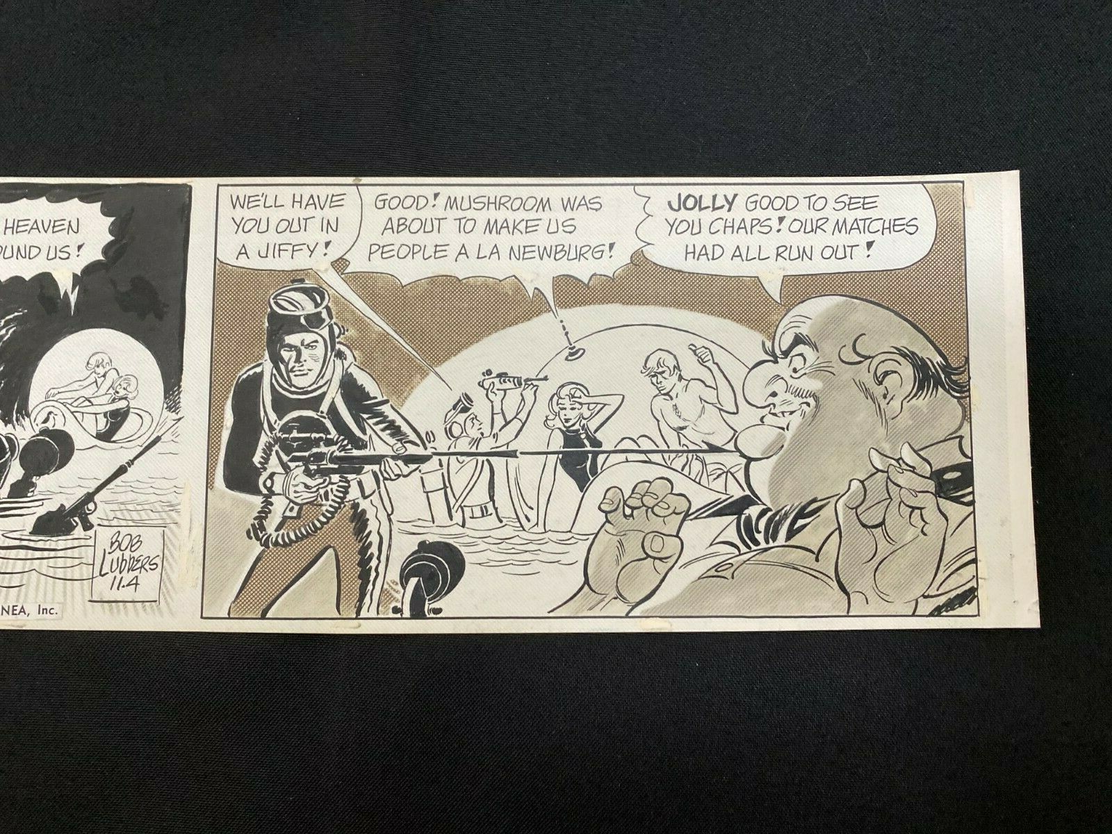 #681104 ROBIN MALONE Original Daily Strip Art by Bob Lubbers November 4 ...