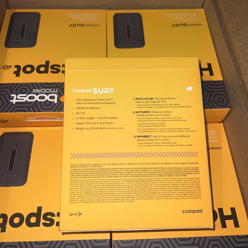 Boost Mobile Coolpad 4G LTE WIFI Hotspot (PREPAID) NEW | eBay
