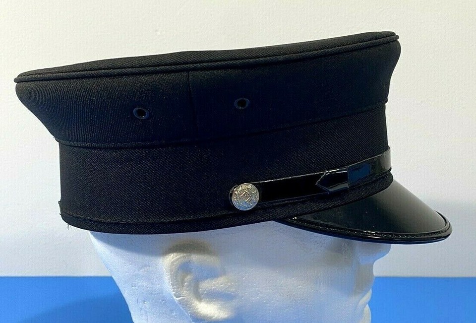 NEW KEYSTONE BELL CROWN DRESS CAP HAT BLACK MEDIUM 7 - 7 1/8 CLASS A | eBay