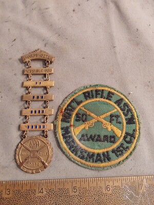 National Rifle Assiciation NRA Marksman Patch and Badge | eBay