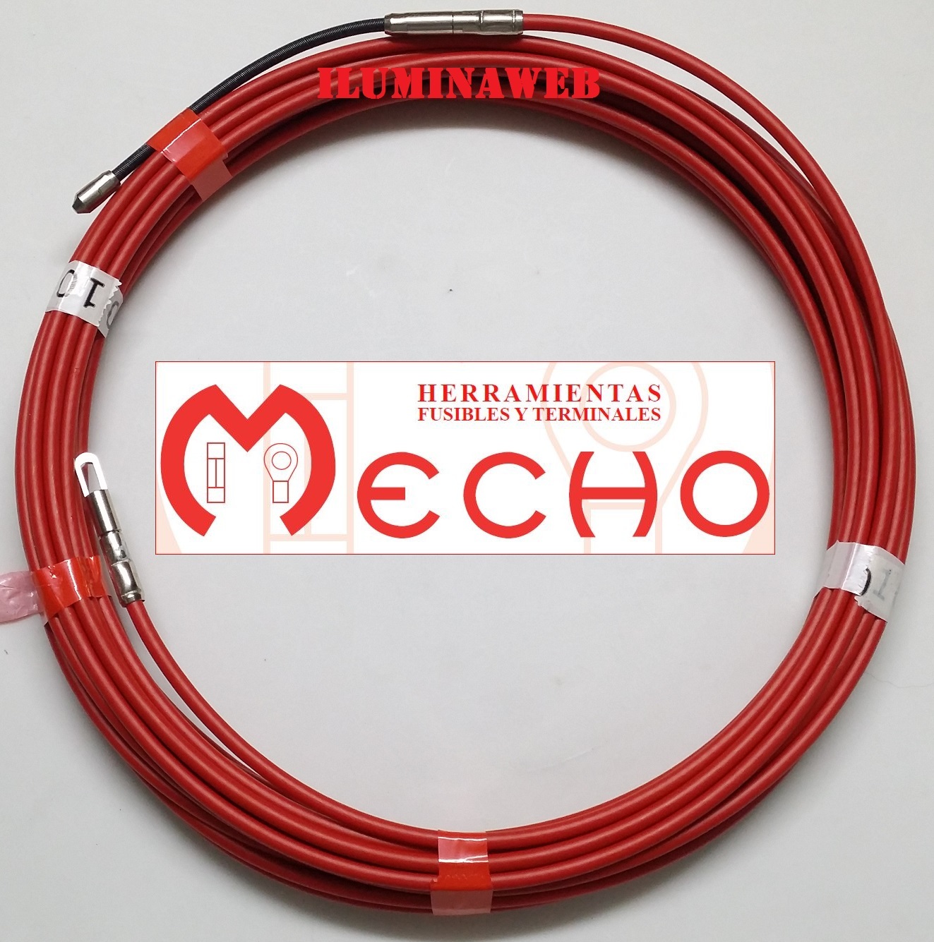 GUIA PROFESIONAL Pasacable NYLON+METAL 10 Metros x 3,9mm, Cable ...