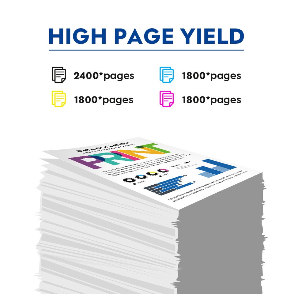 4PK Toner Cartridge Black Color Set For Canon 116 imageClass MF8080cw ...