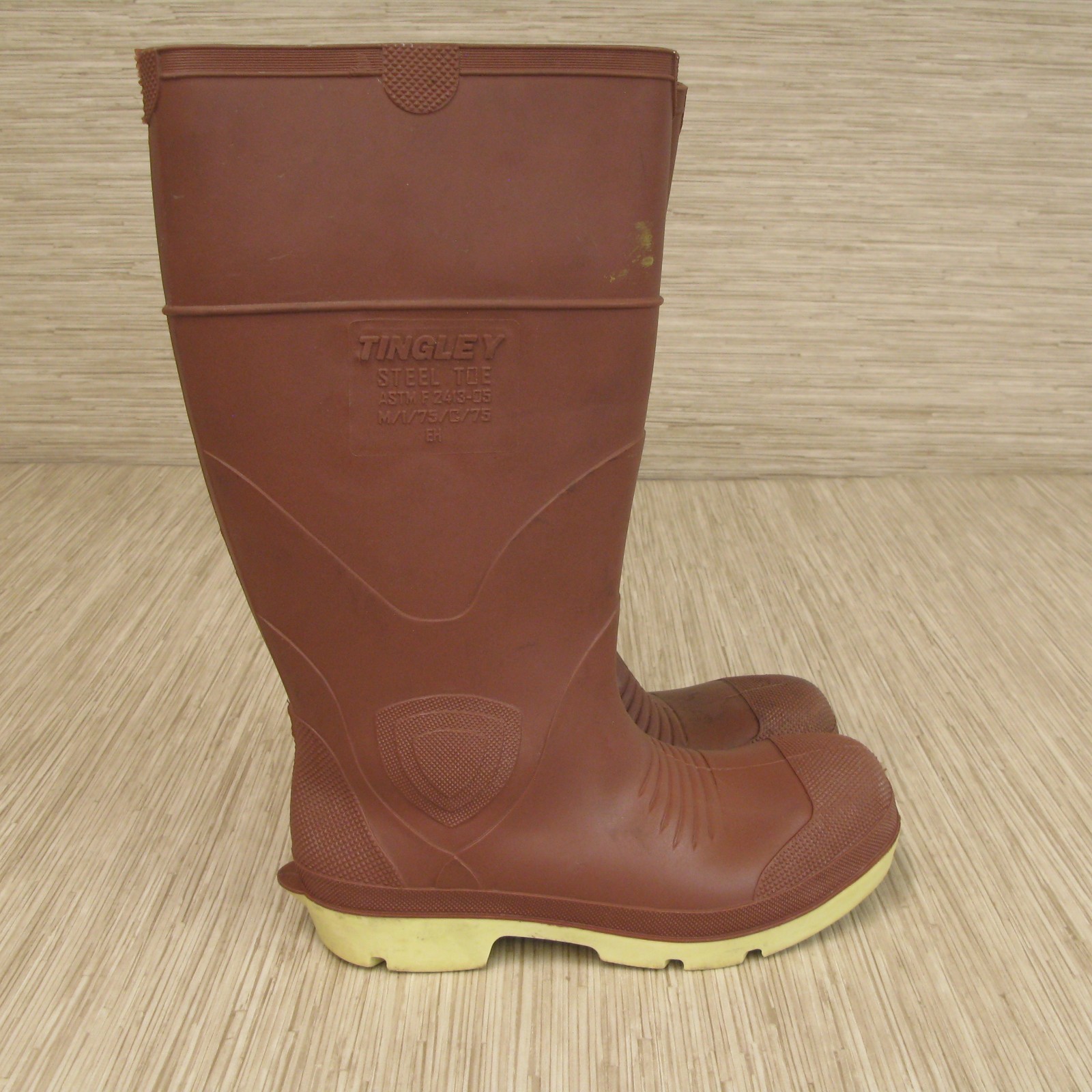 Tingley Red Steel Toe Boots Men's Size US 6 Women's Size US 8 Neoprene ...