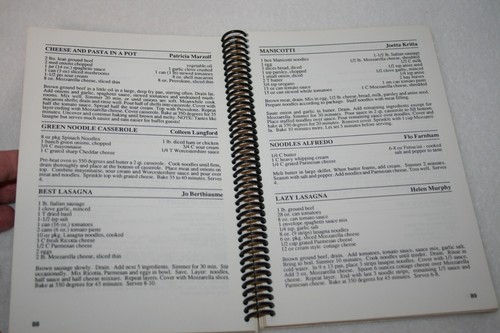 Vintage MDA Jerry's Friend 1989 G.R. CHEESEBROUGH Art Cover Cookbook ...