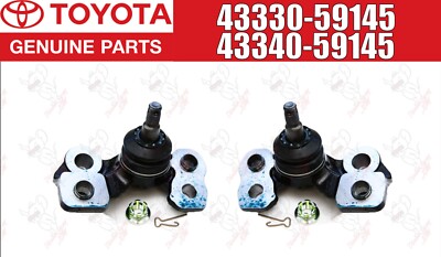 Lexus OEM JOINT ASSY, LOWER BALL, FRONT RH & LH Set 43330-59145 43340 ...